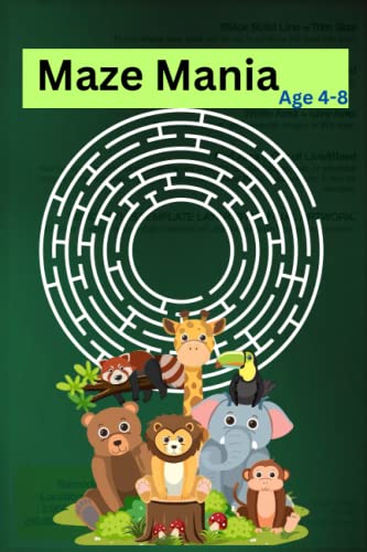 Maze Mania: How Activity Books Encourage Kids to Solve Complex Mazes by ...