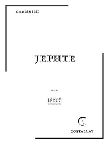 Jephte (voices 3 Or More) by CARISSIMI GIACOMO ( | Goodreads