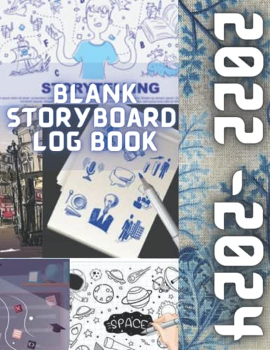 Story boarding Sketchbook 2022-2024: Storyboard Notebook 16:9, 8.5"x11 ...