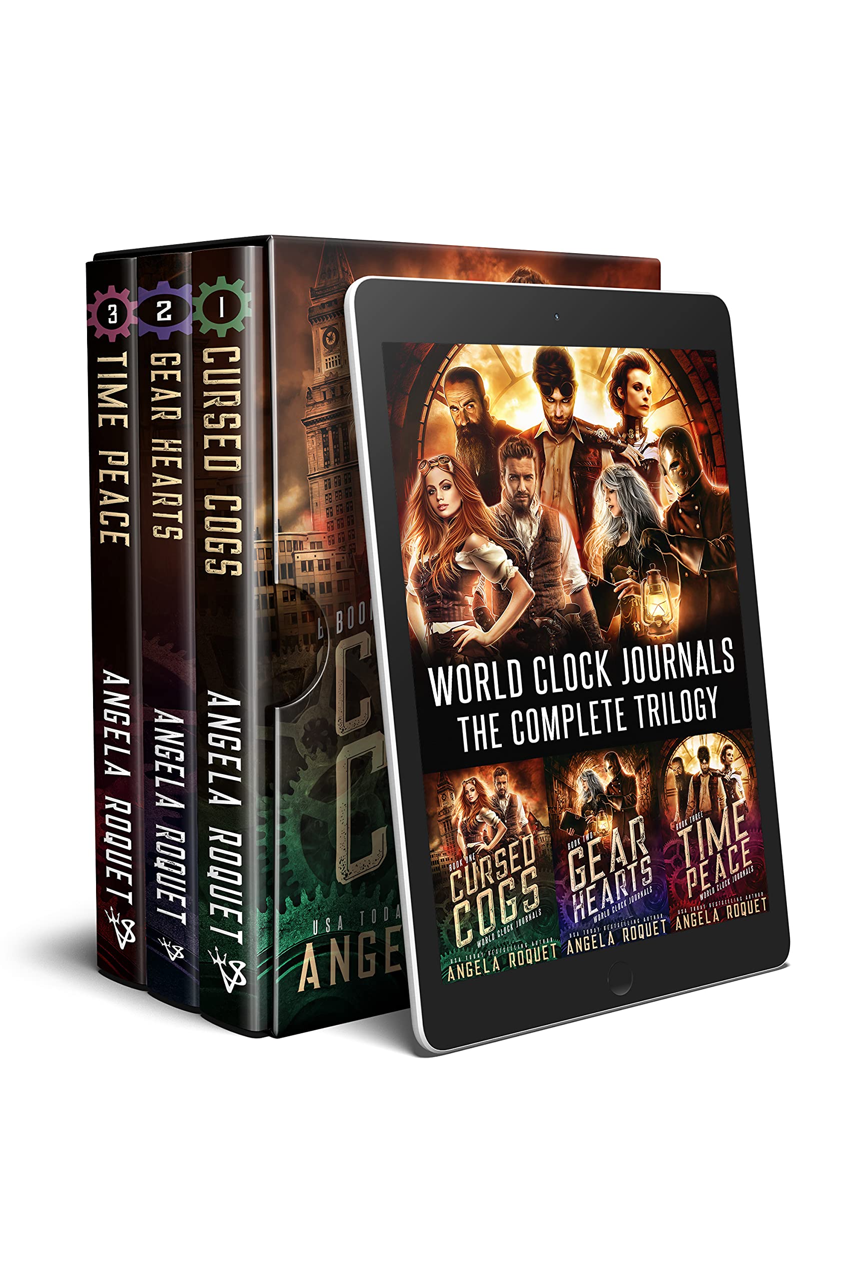 World Clock Journals (The Complete Trilogy) by Angela Roquet | Goodreads