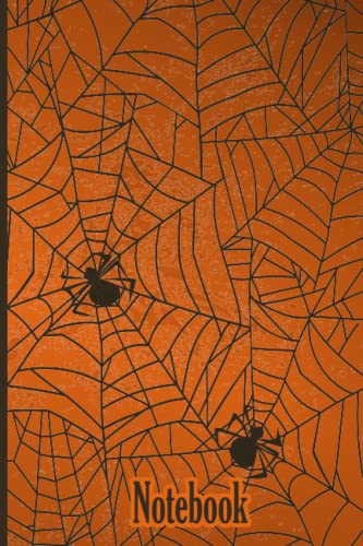 Notebook: Halloween Notebook Journal Blank Scary 6" X 9" by Divine ...