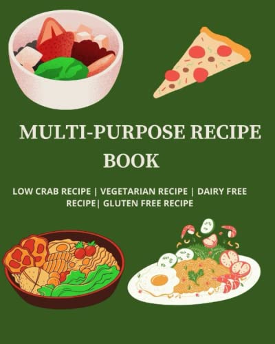 Recipe Book, Multi-Purpose Recipe Book, Pen Down Your Own Recipe ...