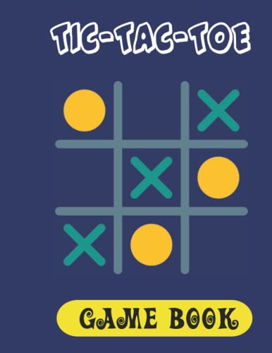 TIC-TAC-TOE GAME BOOK: Christmas tic tac toe book game books for kids ...