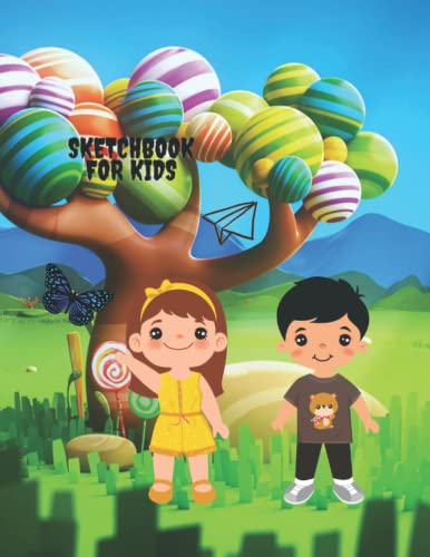 Sketchbook for kids: :Sketchbook for kids drawing and doodling, 8.5x11 ...
