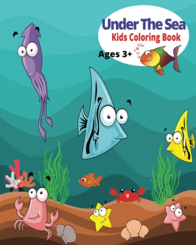 Under The Sea: Children's Coloring Book by Megan R Tozzi | Goodreads