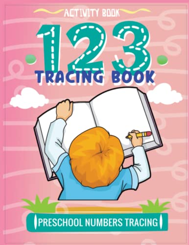 Tracing Number Activity Book For Preschool Kids: Fun and Simple ...