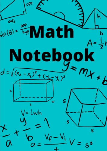 Math Notebook; Math Book; Math Exercise Book: Math Notebook; Math Book ...