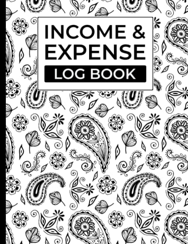 Income & Expense Log book: Ledger Book, Monthly Budget and Bill Planner ...