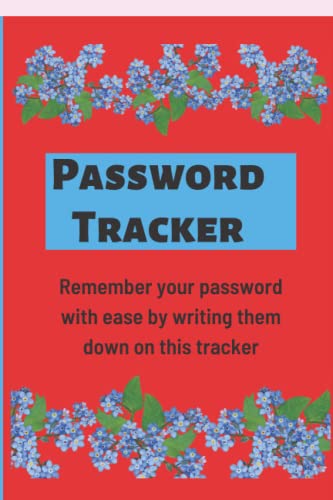 Password tracker: Passbook; personal and commercial password organiser ...