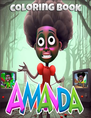 Amanda Coloring Book: A Relaxing For Kids and Adult Coloring Book by ...