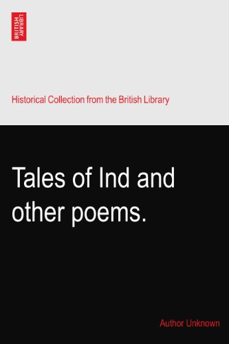 Tales of Ind and other poems. by Unknown Author | Goodreads