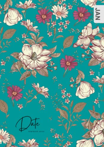 Date Reminder Book: B5 Medium Notebook for Recording Birthdays and ...