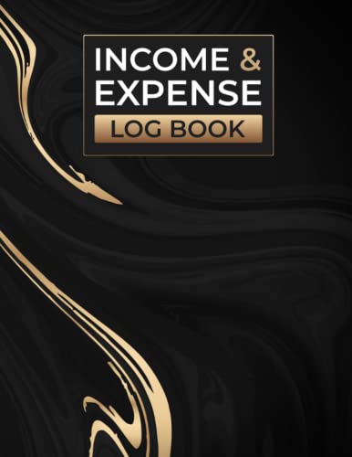 Income and Expense Log book: Monthly Planner and Organizer with Sales ...