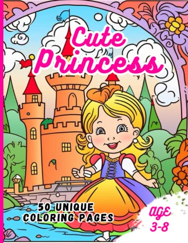 "Princesses in the Enchanted Castle: A Kingdom of Colors". Coloring ...