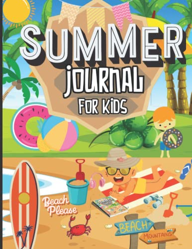 Summer Journal For Kids With Prompts: Bucket List, Reading Log Write ...