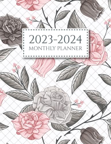 2023-2024 Monthly Planner: Two Year Calendar Schedule Organizer ...