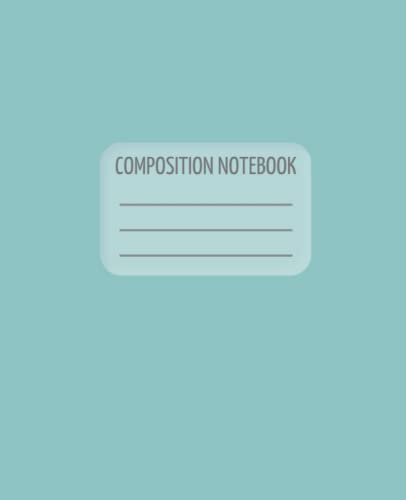 Composition Notebooks CollegeRuled 7.5x9.25 100 sheet notebooks ...