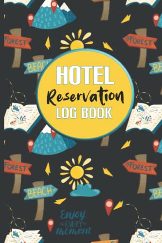 Hotel Reservation Log Book: Customer Booking Diary For Hotels, Hotel ...