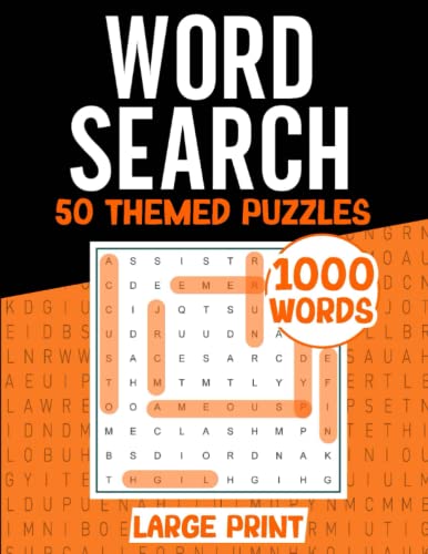 50 themed wordsearch puzzles with solutions: fun word search puzzles by ...