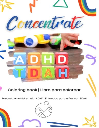 Concentrate: Coloring book | Libro para colorear | Focused on children ...