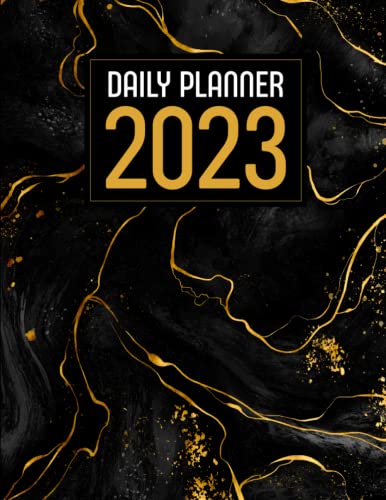 Daily Planner 2023: Monthly Weekly & Daily Schedule Organizer by HMT M ...
