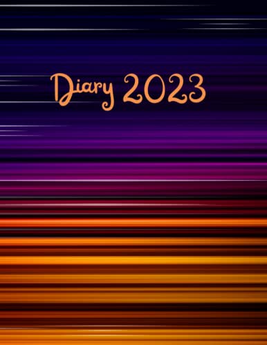 2023 Diary: A4 Week To View Dated From Jan 2023 To Dec 2023 Diary ...