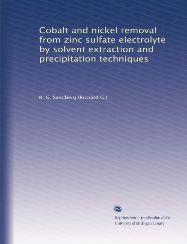 Cobalt and nickel removal from zinc sulfate electrolyte by solvent ...