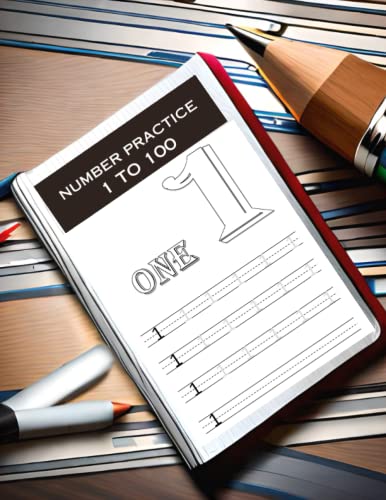 Number Writing Practice: Master Numerals with Fun Exercise.: Numbers ...