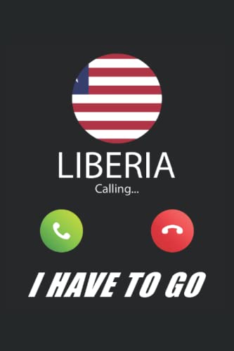 Notebook: Nice Notebook with Liberia Cover | Lined | 6" x 9" | 120 ...