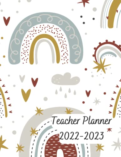 Teacher Planner 2022-2023 Academic Year: Calendar Schedule Lesson Plan ...