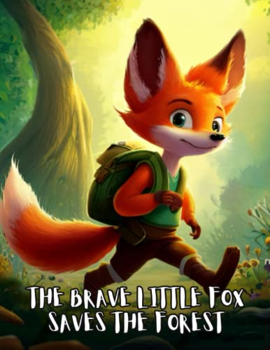 The Brave Little Fox Saves the Forest: Short Story for kids about Fox ...