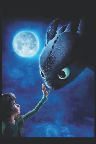 How Train Your Dragon Toothless Notebook: Journal Notebook For Adults ...
