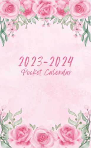 2023-2024 Pocket Planner: Small Monthly Planner for 2 Year Plan | Two ...