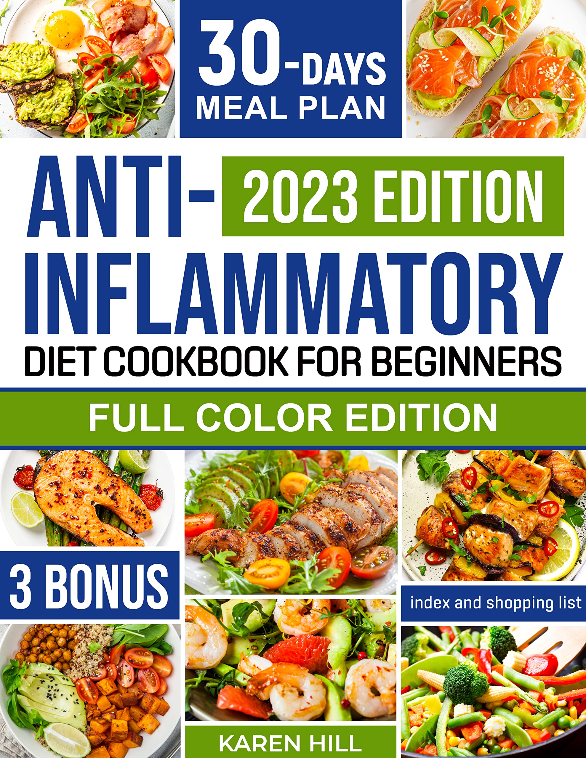 ANTI-INFLAMMATORY DIET COOKBOOK FOR BEGINNERS: Variety of Effortless, Rapid, and Tasty Recipes ...
