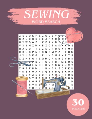 Sewing Word Search: 30 Puzzles With Answers by Brain Tickling | Goodreads