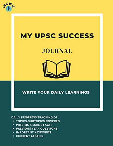 My UPSC Success Journal: Daily Progress Tracking by Neha Mishra | Goodreads