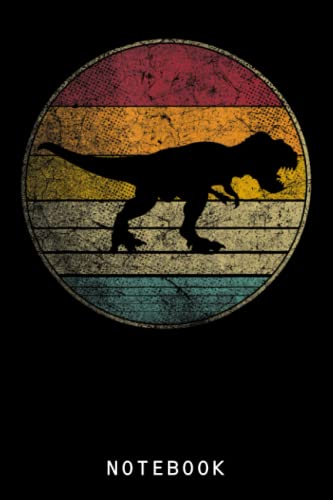 Tyrannosaurus T Rex Dinosaur Vintage Distressed Retro Style Journal ...