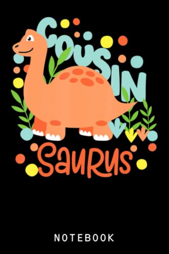 Cousinsaurus Dinosaur for Kids Journal Notebook: Cute Dinosaur-Themed ...