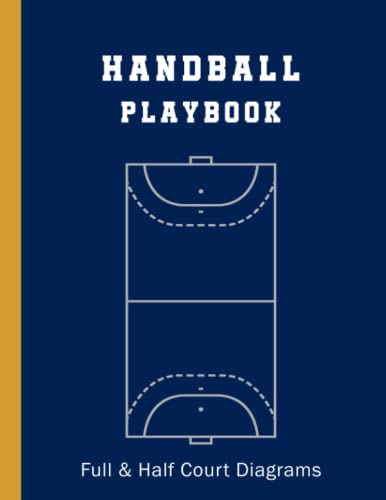 Handball Playbook: 100 Pages of Blank Full & Half Court Diagrams with ...