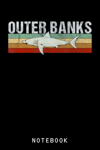 Outer Banks NC Shark North Carolina OBX Vintage Journal Notebook ...