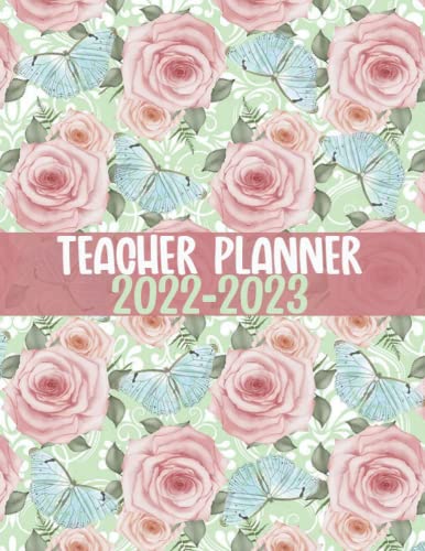 floral teacher lesson planner 2022-2023: history teacher lesson planner ...
