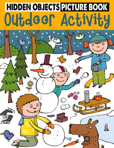 Outdoor Activity Hidden Objects Picture Book: Where's the Missing ...
