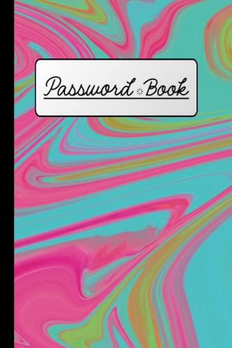 Massachusetts Marble Color Background Password Logbook (4) College ...