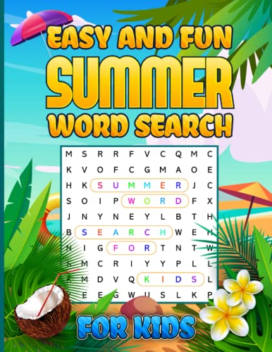 Difficult Summer Word Searches