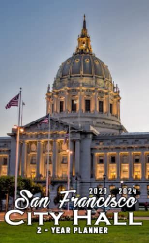 2023-2024 San Francisco City Hall Pocket Planner: 2 Year Monthly ...