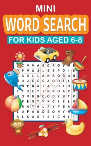 Mini Word Search For Kids Aged 6-8: 50 Word Search Puzzles (Search and ...