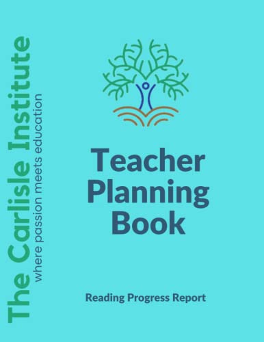Teacher Planning Book: Reading Progress Report by Blue Medow | Goodreads