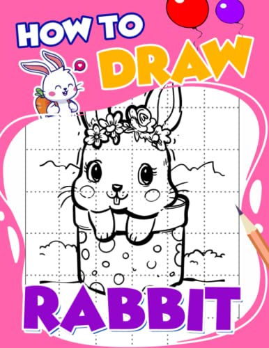 How To Draw Rabbit: Collection Cute of Rabbit Drawing Step by Step for ...