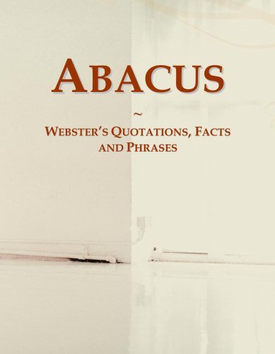 Abacus: Webster's Quotations, Facts and Phrases by Icon Group | Goodreads