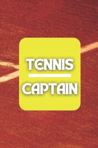 Tennis Captain: Tennis Captain's Recording and Planning , Journal Blank ...